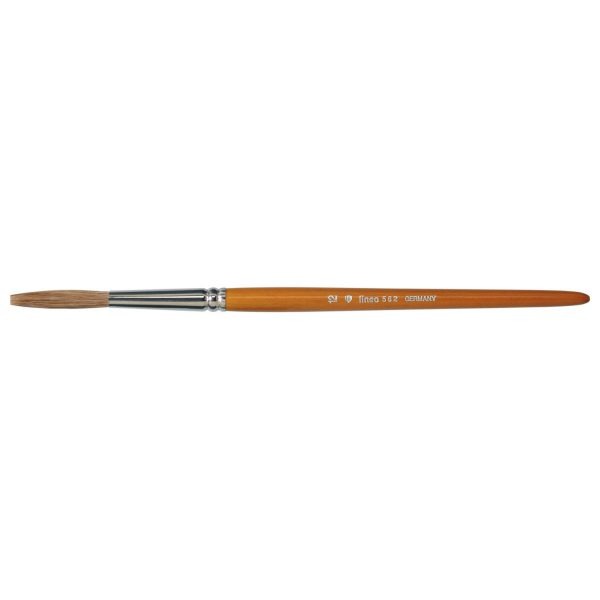 Lettering Brush, round - Pure Ox Hair - lineo1911 - Shop